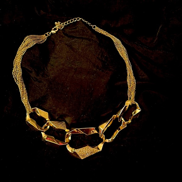Macy's | Jewelry | Gold Y2k Vintage Chunky Necklace | Poshmark